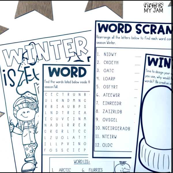 Upper Elementary Students Will Love These Low Prep Winter Activities ...
